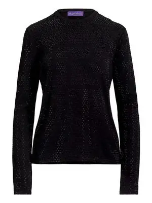 Ralph Lauren Embellished Long-sleeve Top - Black