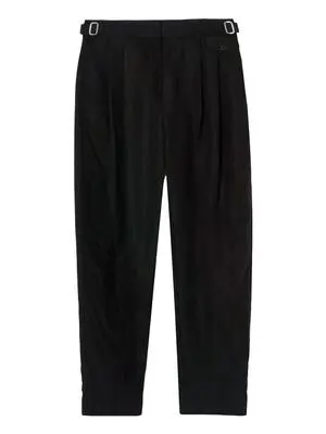 3.1 Phillip Lim Double-pleat Tapered Trousers - Black