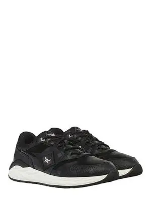 Mcm Skywander Visetos Sneakers - Black