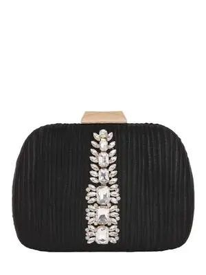 BADGLEY MISCHKA Halo Crystal Panel Minaudiere