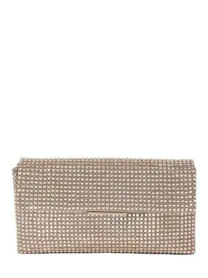Badgley Mischka Jayden Crystal Envelope Gold