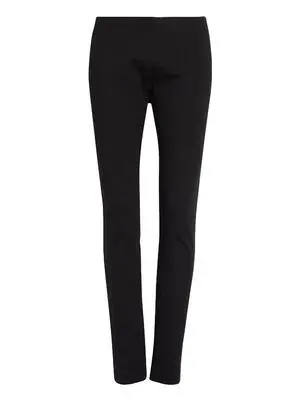 Akris Stretch Crepe Leggings - Black