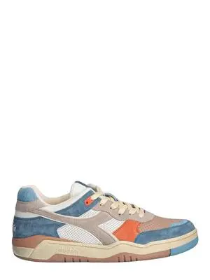 DIADORA B.560 Tourney Italia Sneakers - Orange/blue/white