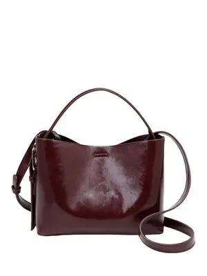 MODA LUXE Sophie Crossbody Bag - Burgundy