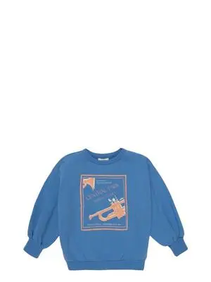THE SUNDAY COLLECTIVE Organic Weekend Sweatshirt Blue Note