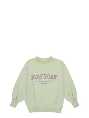 THE SUNDAY COLLECTIVE Organic Weekend Sweatshirt Sonnet Sage