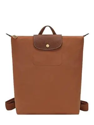 Longchamp Medium Le Pliage Backpack Cognac