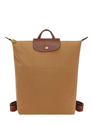 Longchamp Medium Le Pliage Backpack Fawn