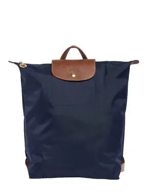 Longchamp Medium Le Pliage Backpack Navy