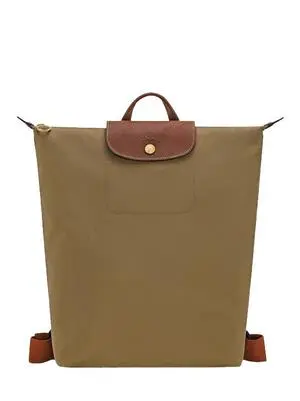 Longchamp Medium Le Pliage Backpack - Olive