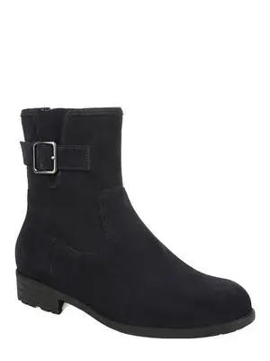 Vionic Buckled Ankle Boot - Navy Blazer