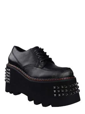 ZIGI Celestina Studded Platform Derby - Black