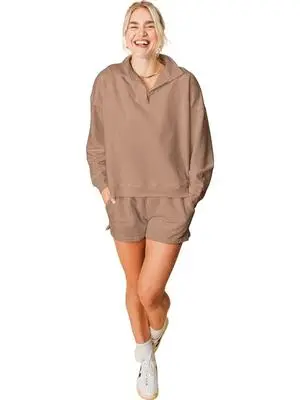 OCIO Organic Cotton Teddy Shorts - Fawn