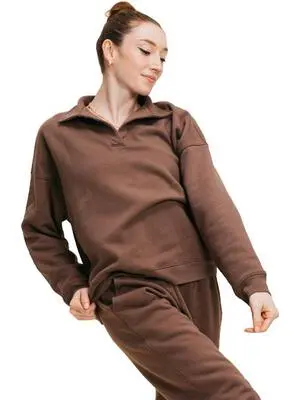 OCIO Organic Cotton Teddy Polo Crew - Rye