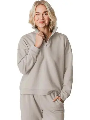 OCIO Organic Cotton Teddy Polo Crew Stone