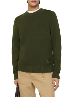 Burberry Cashmere Sweater - Tent Green