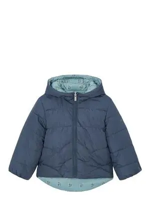 MAYORAL Reversible Puffer Jacket - Navy