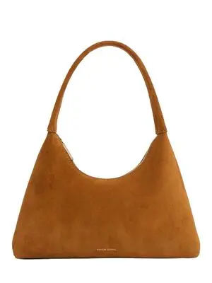 MANSUR GAVRIEL Mini Candy Suede Shoulder Bag - Saddle
