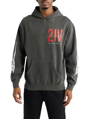 ISLAND AVENUE Formula 1® Graphic Hoodie - Black