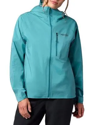 MARMOT Superalloy Bio Packable Rain Jacket - Galapagos Blue
