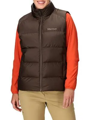MARMOT Guides 700 Fill Power Down Water Repellent Vest - Hickory Nut