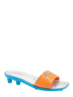 PUMA Slide Sandal - Rickie Orange/racing Blue