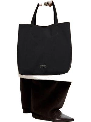 Bimba Y Lola Large Nylon Shopper Bag - Anthracite