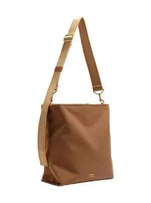 Bimba Y Lola Large Nylon Carlino Bag Cinnamon