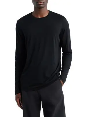 Veilance Frame Long-sleeve Wool-blend T-shirt - Black