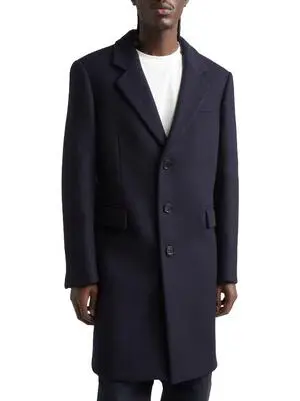 Burberry Beverley Wool Topcoat - Navy