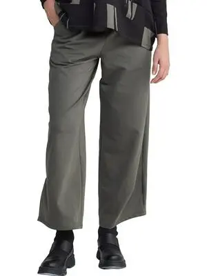LUUKAA Cropped Darted Pants - Khaki