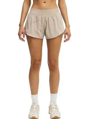 Cotton:on Active Curve Hem Short - Allspice