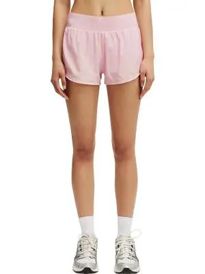 Cotton:on Active Curve Hem Short - Cherry Dream