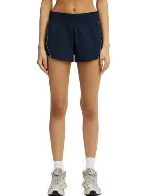 Cotton:on Active Curve Hem Short - Prep Sport Navy