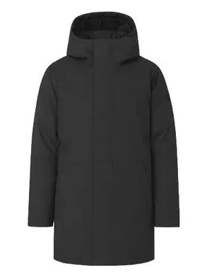 QUARTZ CO. Labrador Hooded Down Winter Jacket - Black