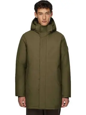 QUARTZ CO. Labrador Hooded Down Winter Jacket - Sage