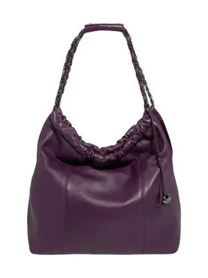 AIMEE Large Lennon Shoulder Bag Plum