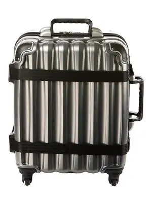 VINGARDEVALISE VinGardeValise Petite 8-Bottle Wine Suitcase Silver