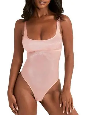 ADORE ME Darby Bodysuit Lingerie - Medium Beige