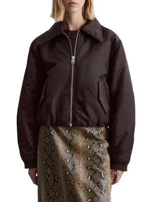 & OTHER STORIES Cropped Bomber Jacket