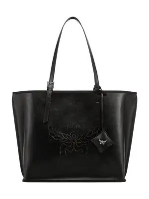 Mcm Himmel Shopper In Mirum - Black