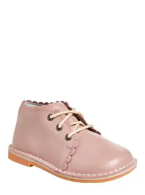 L'AMOUR Georgie Lace-up Bootie - Pink