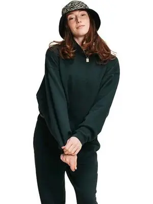 OCIO Organic Cotton Teddy Oversized Hoodie - Grove