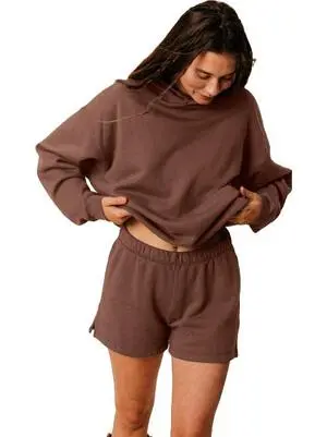 OCIO Organic Cotton Teddy Oversized Hoodie - Rye