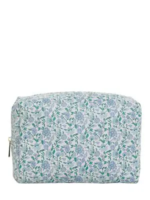 TRVL DESIGN Hamptons Floral Cosmetic Bag - Blue