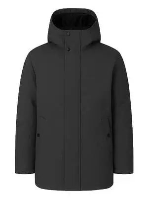 QUARTZ CO. Gaspé Hooded Insulated Winter Jacket - Black