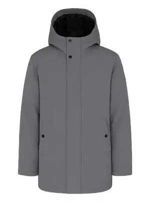 QUARTZ CO. Gaspé Hooded Insulated Winter Jacket - Steel Grey