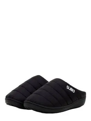 SUBU Puffer Slippers - Black