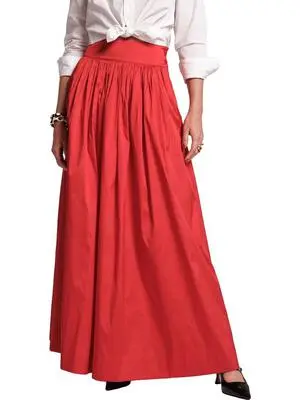 FRANCES VALENTINE Full-length Ball Skirt - Red