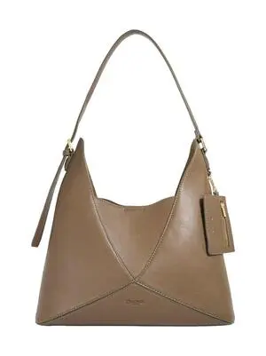 Dune London Dinidearest Leather Shoulder Bag - Khaki